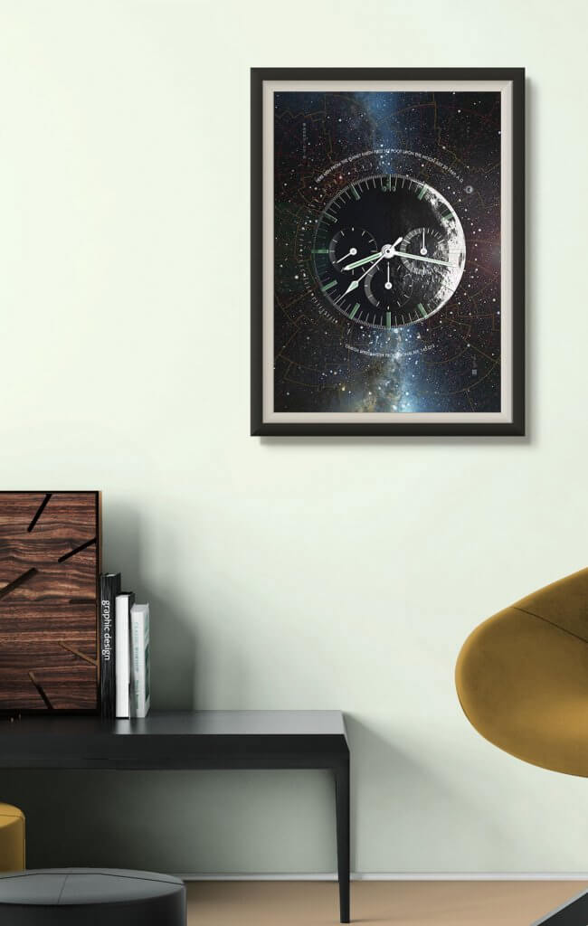 50th Anniversary Omega Speedmaster Moonwatch Horology Art Prints | uchi ...