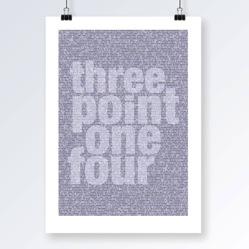 Three Point One Four – Art Print | uchi clothing