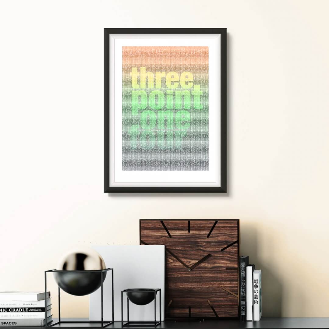 Three Point One Four – Art Print | uchi clothing